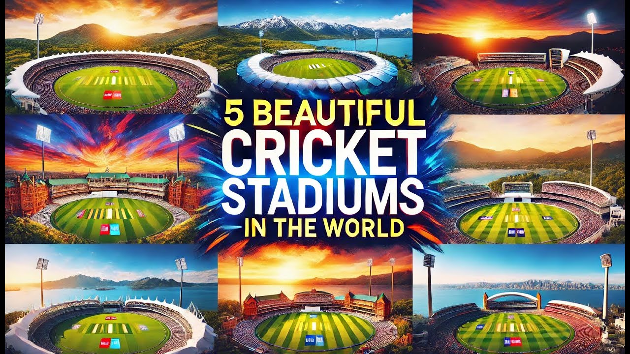 Top 5 Most Beautiful Cricket Stadiums in the World | Stunning Scenic ...