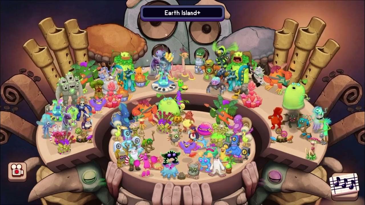Earth Island with every monster in MSM Composer. - YouTube