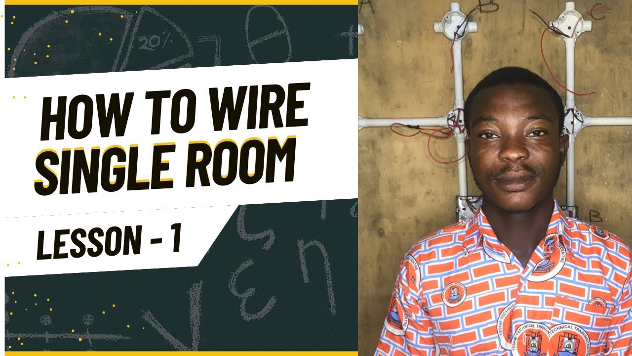 How to wire single room - YouTube