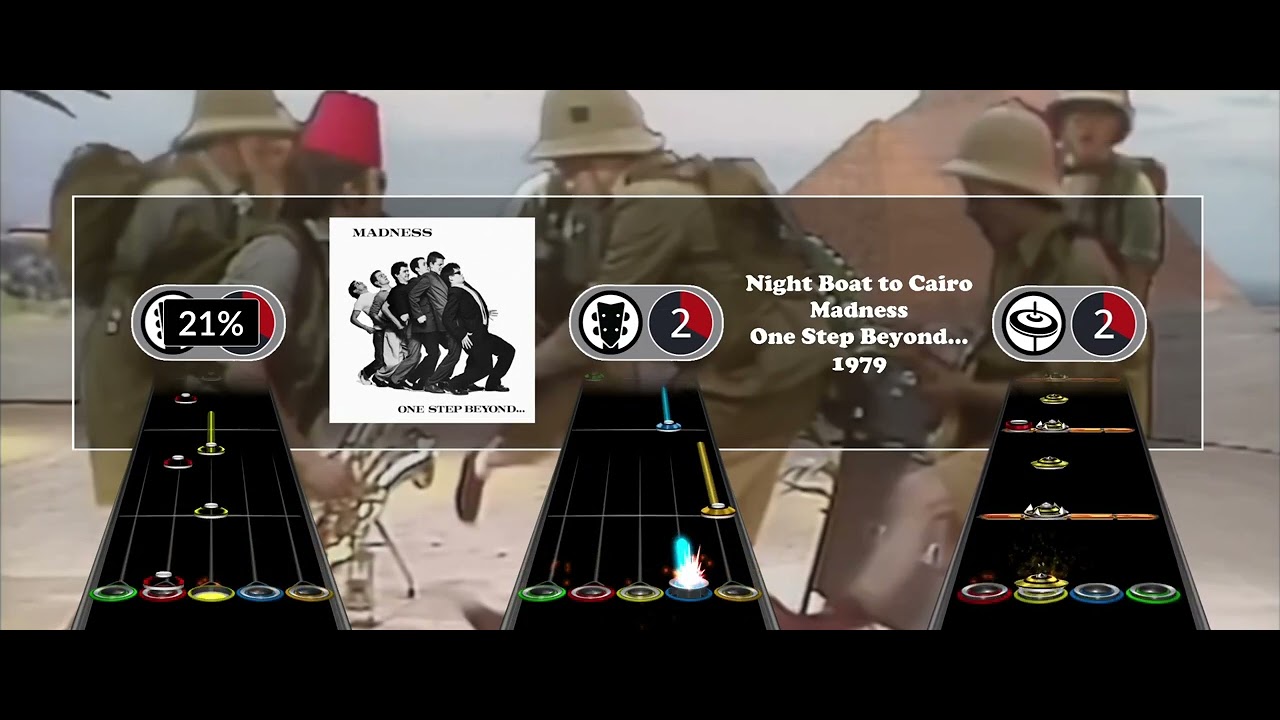Madness - Night Boat to Cairo | Clone Hero Chart - YouTube