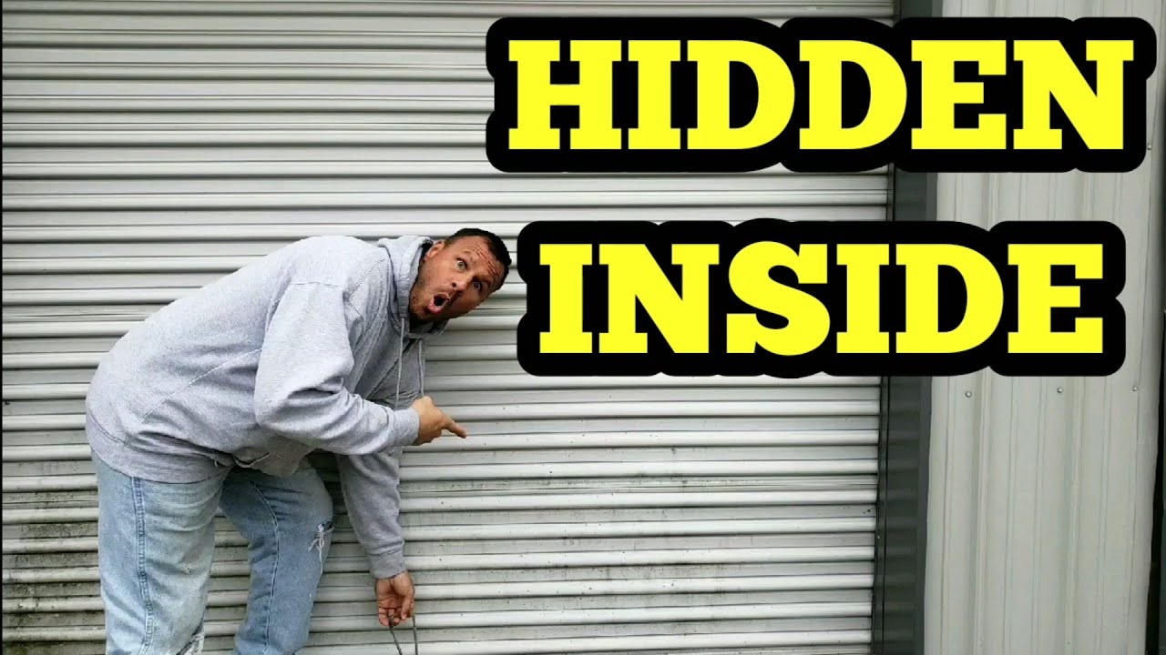 FOUND HIDDEN INSIDE I Bought Abandoned Storage Unit Locker Opening ...