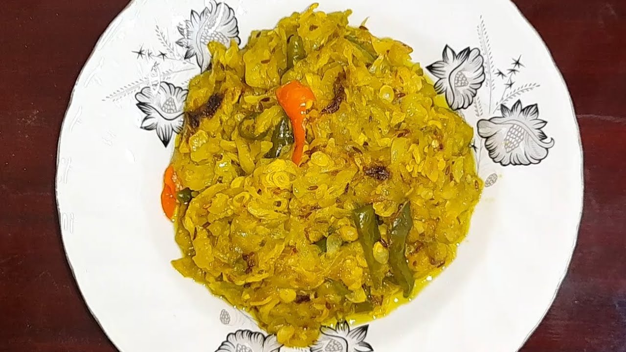 ঝিঙে ও পটোল ভাজি তৈরির ঝটপট রেসিপি / Jingge o Potol vaji Recipe...# ...