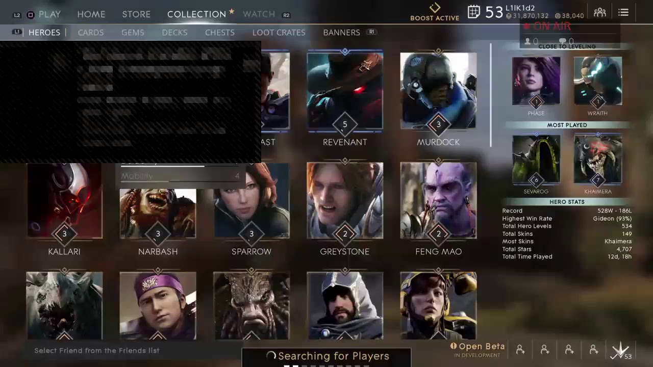 Paragon Journey To mastery 6 rev then get murdock to mastery 5 - YouTube