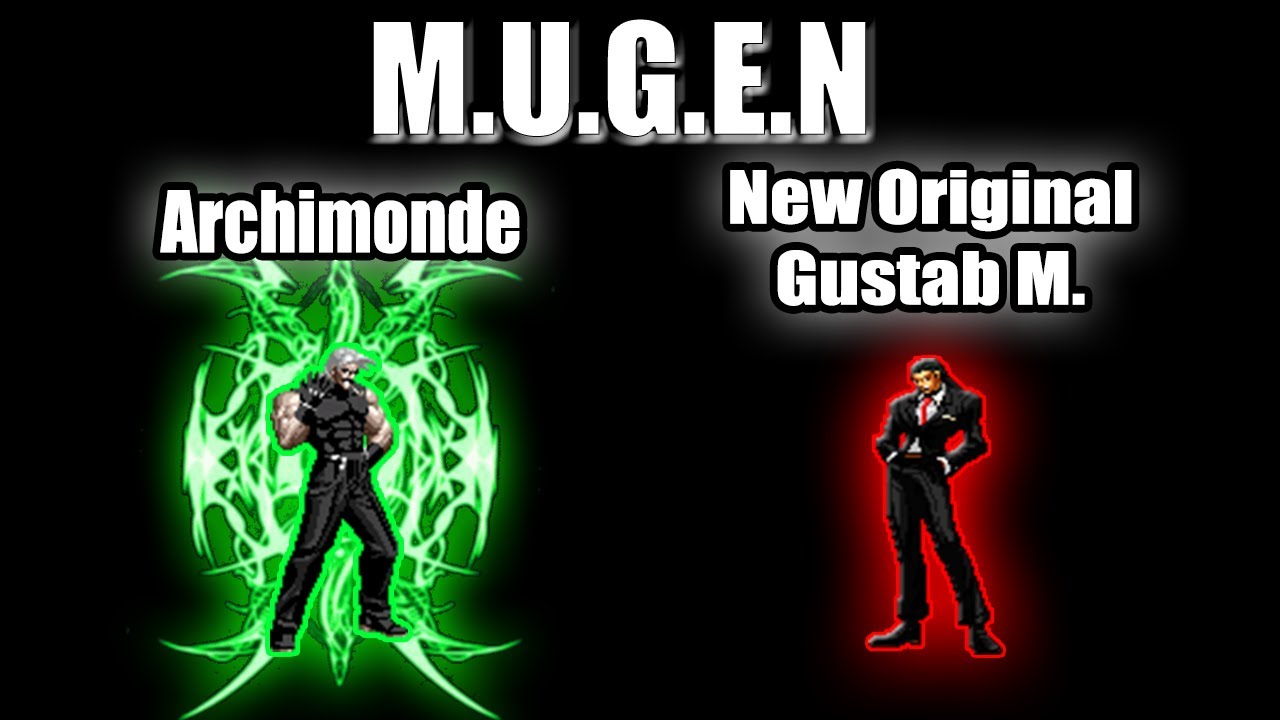 KOF MUGEN: UPDATES! - Archimonde Playable + New Original Gustab ...