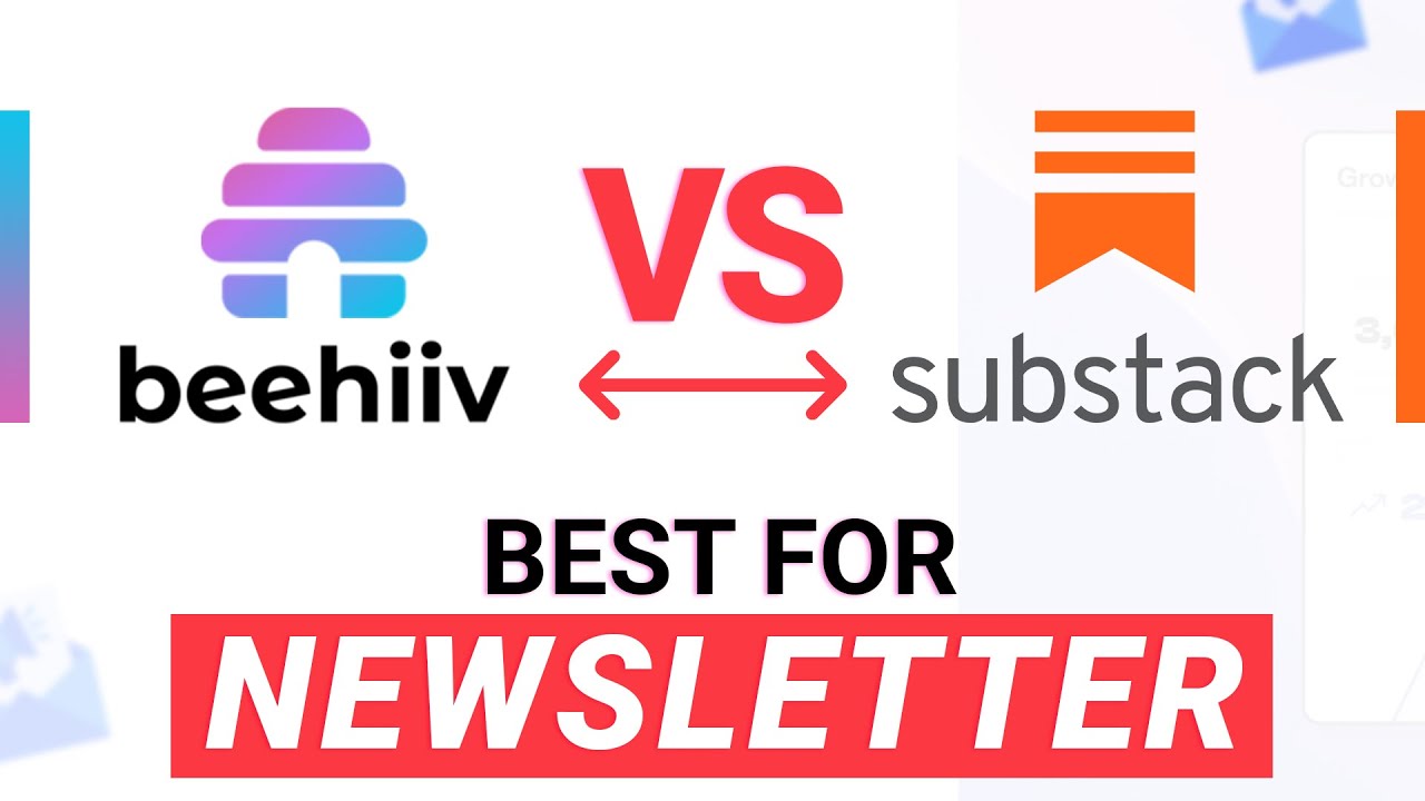Beehiiv vs Substack features comparison - Which is the best email platform in 2025? - YouTube
