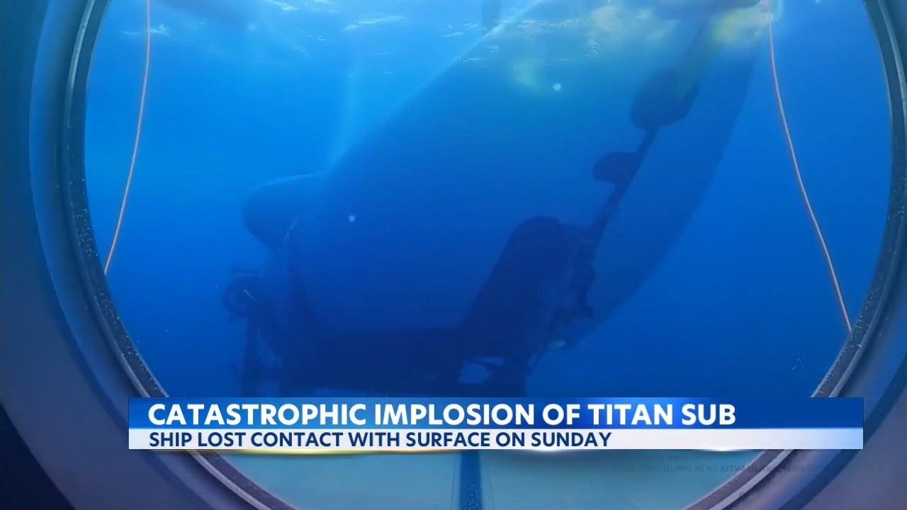 'Catastrophic implosion' suspected after Coast Guard finds wreckage of ...