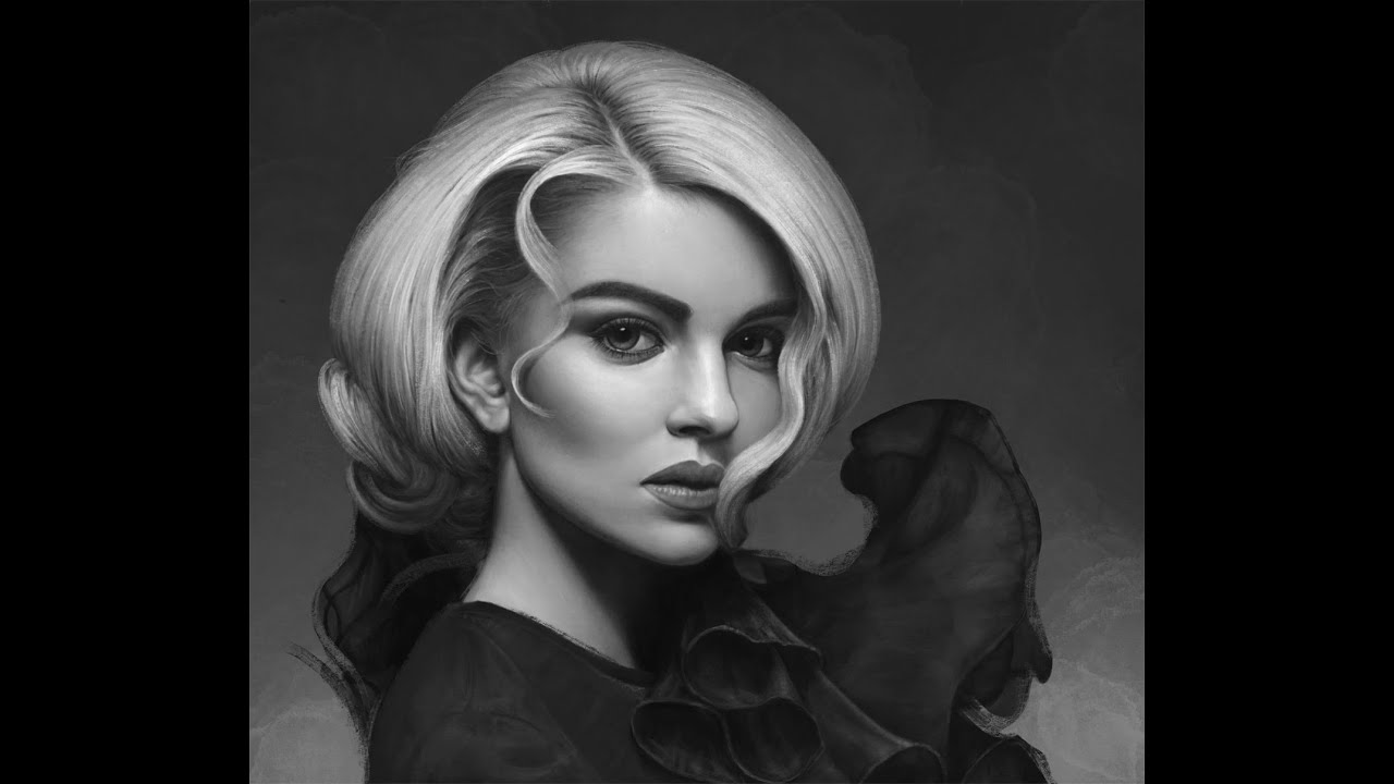 Black Procreate Painting Process YouTube Black Procreate Painting Process YouTube