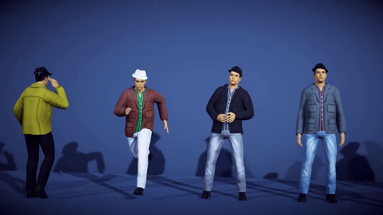 Male Character with Casual wear. Asset pack available in Unity store ...