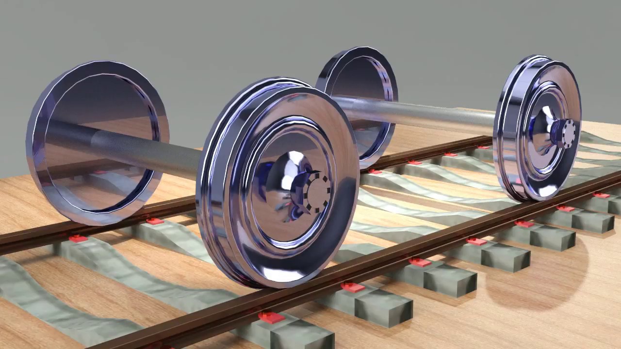 Ruedas de tren en AutoCAD 2018 - Video de demostración rápida - YouTube