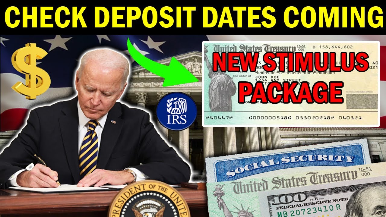 Mr. Biden Signs New Stimulus Package Offering Up to $2000 for LOW ...