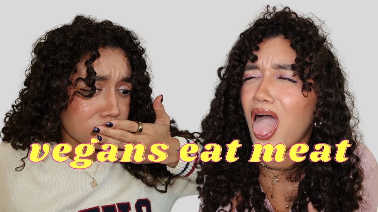 VEGANS TRY MEAT FOR THE FIRST TIME! | The Mason Twins - YouTube