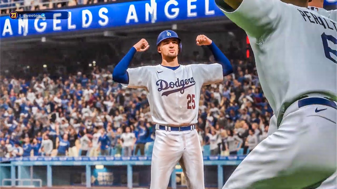 Walk Off Wild Pitch! Dodgers vs Braves - MLB The Show 23 Online Gameplay - YouTube