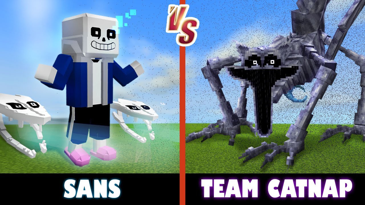 Sans vs. Poppy Playtime Chapter 3 | Minecraft (WATCH 'TIL END!) - YouTube