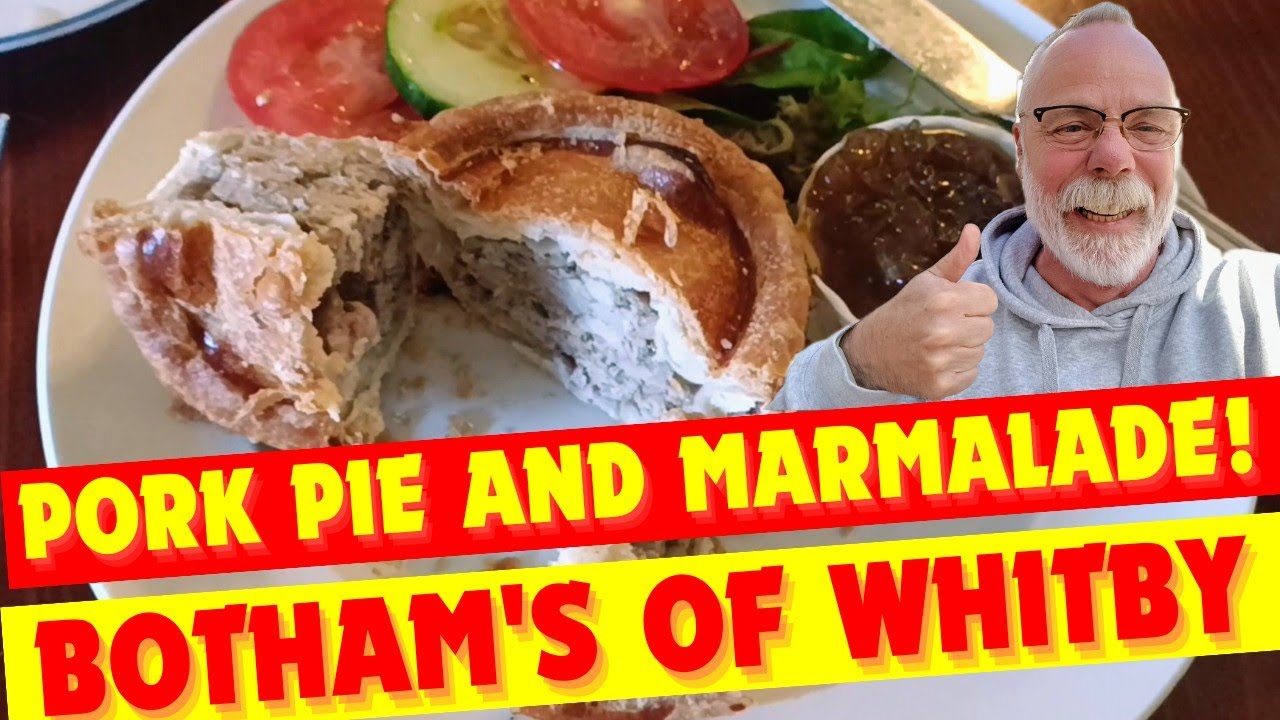 A GREAT PORK PIE @ BOTHAM'S CAFE SKINNER STREET WHITBY NORTH YORKSHIRE ...