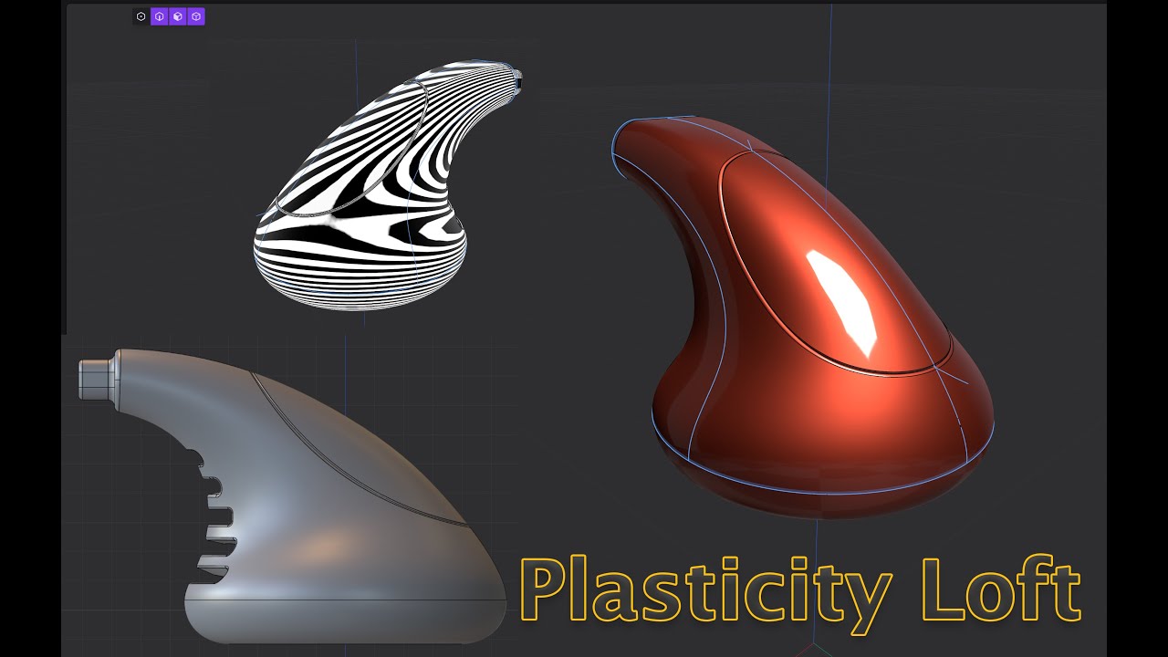Plasticity v0.159 Loft Modeling 1 - YouTube