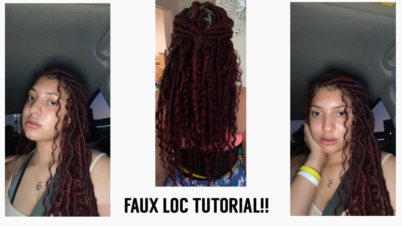 How to Get Crochet Faux Locs in 10 Easy Steps - All Things Hair - YouTube
