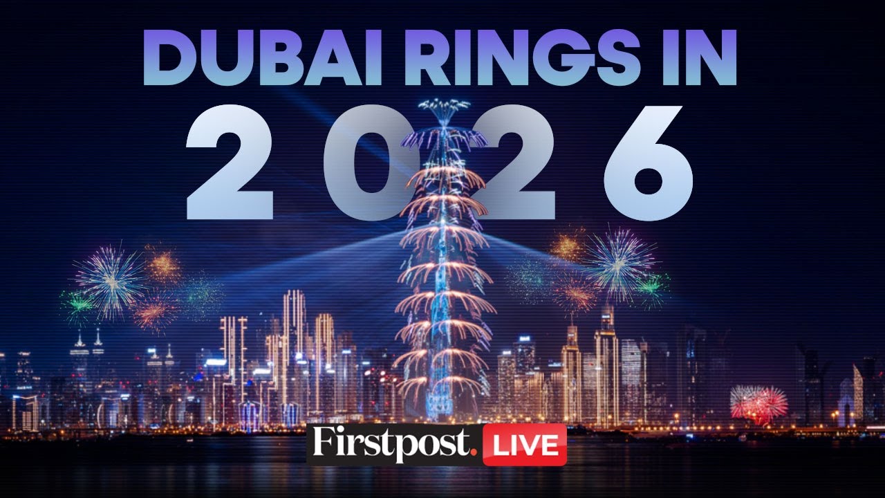 Dubai New Year 2026 LIVE: Burj Khalifa New Year Countdown with ...