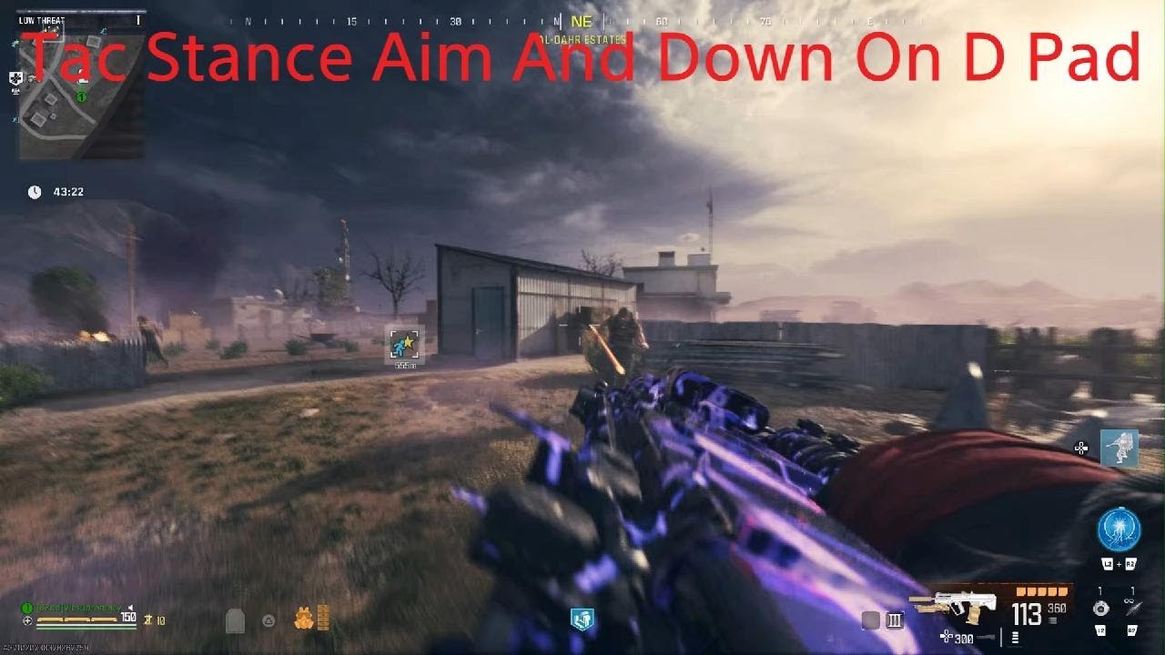 MWZ How To Do Tactical Stance. Aim Down Sights And Down On D Pad 😎#cod ...