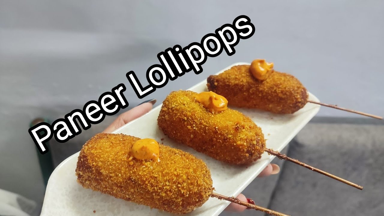 Paneer lollipops | Yummy paneer recipe | पनीर snacks - YouTube
