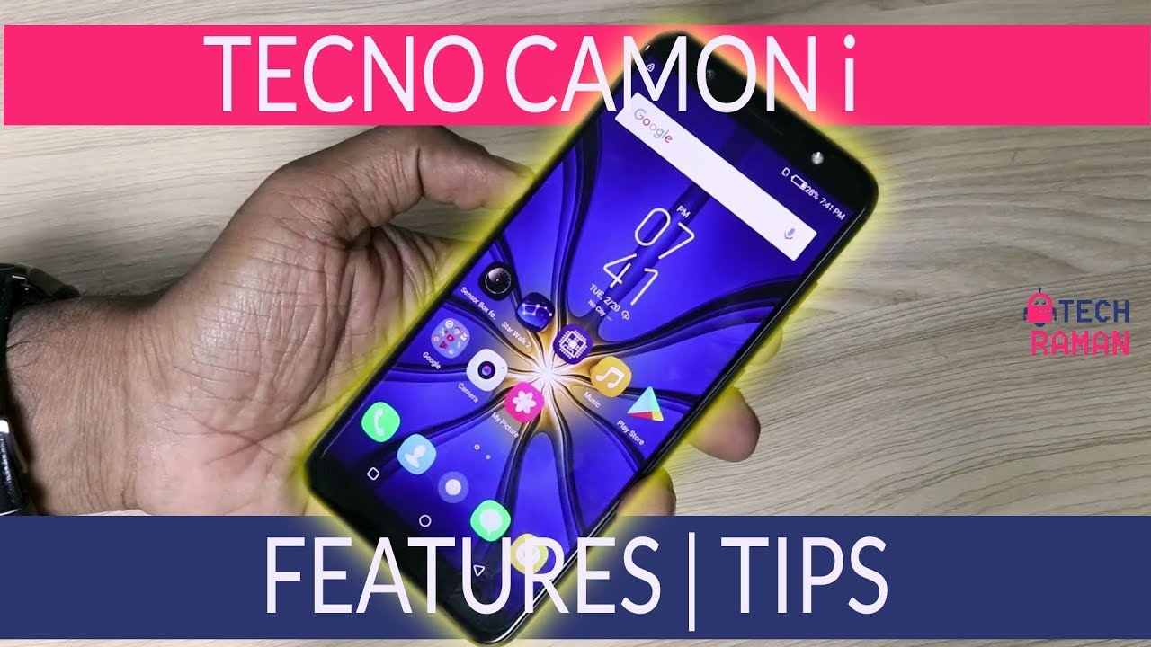 Tecno Camon i Features, Tips and Tricks - YouTube