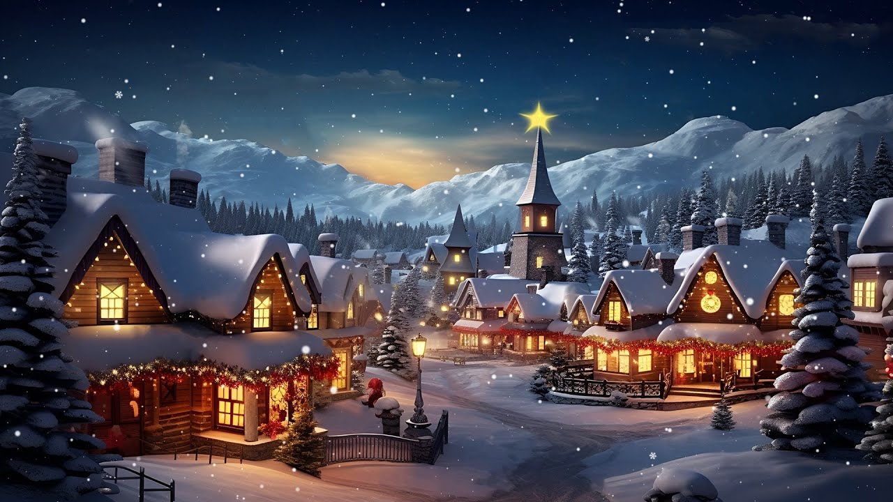 Relaxing Christmas Carol Music 🎅 Quiet and Comfortable Music, Christmas ...