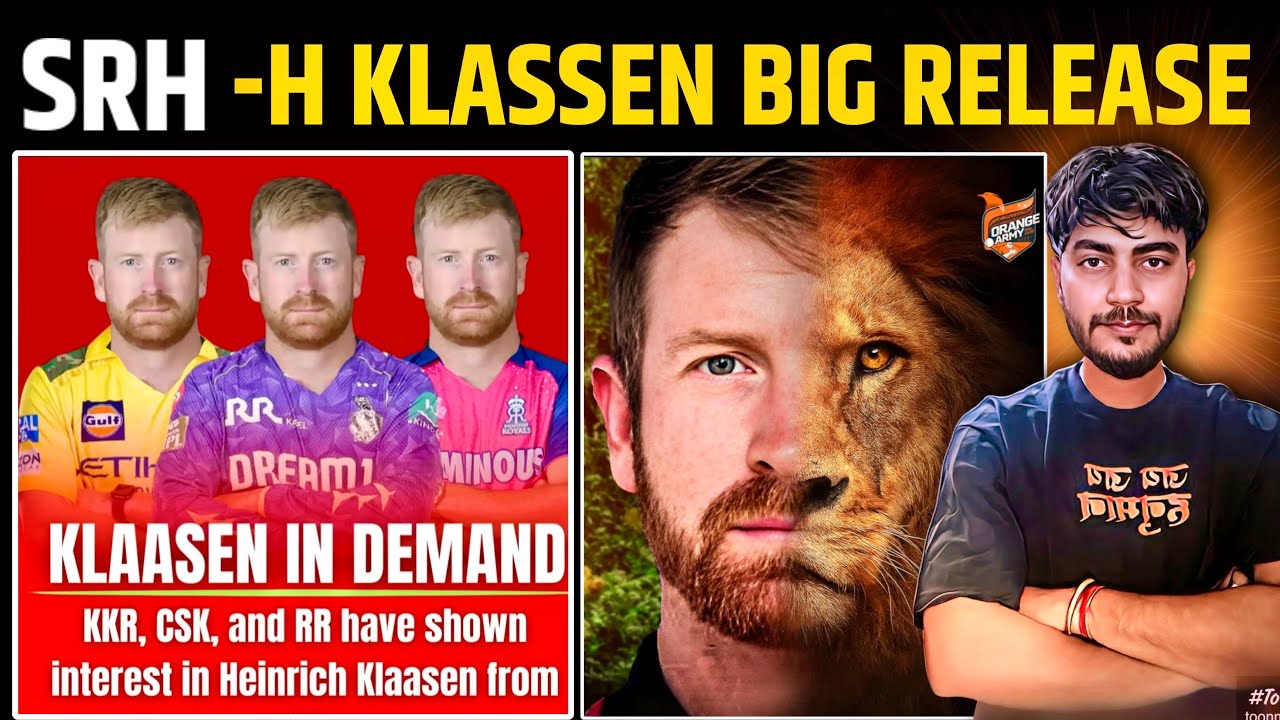 Heinrich Klassen Big Release From IPL 2026,क्यों Sunrises Hyderabad की ...