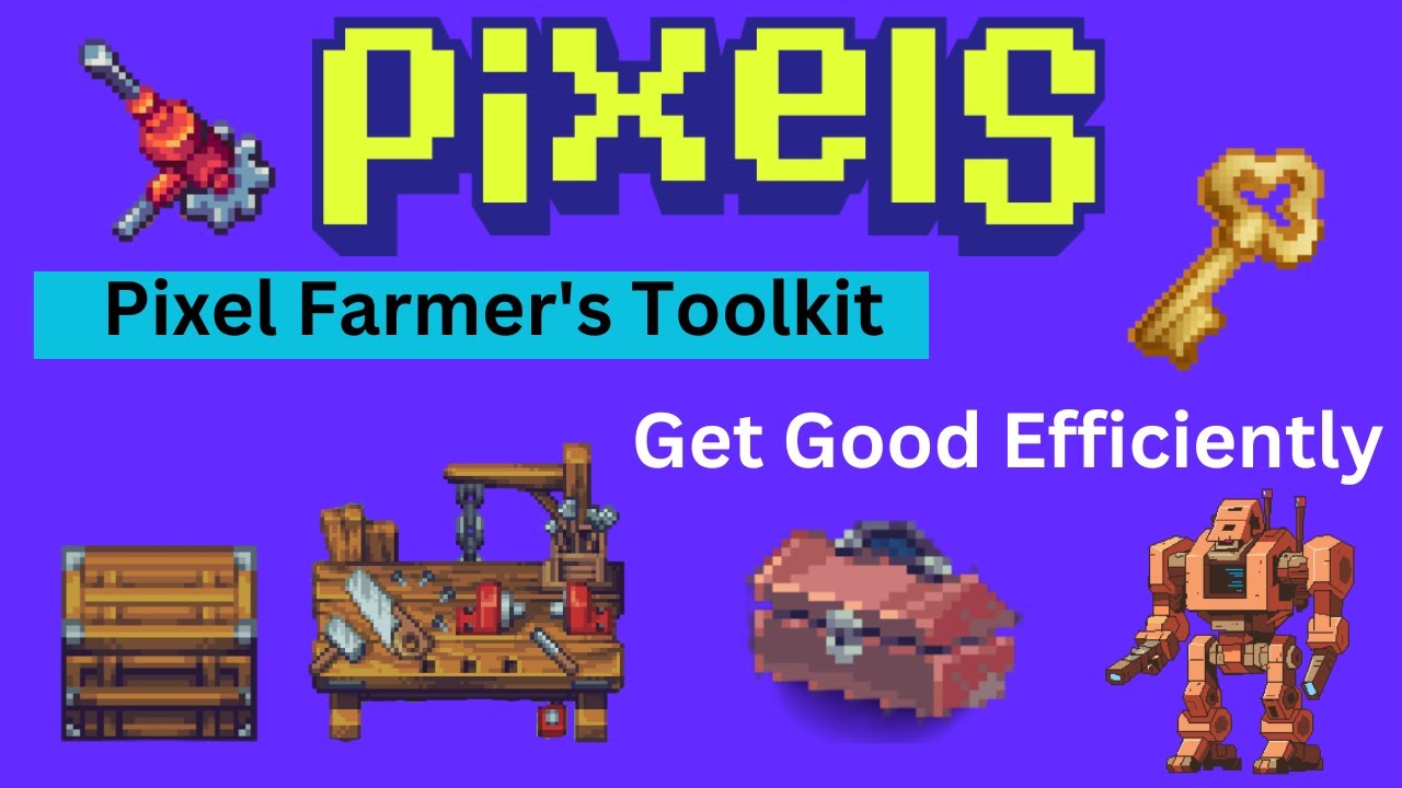 What are the best Tools I use to farm like a PRO in Pixels Online - YouTube