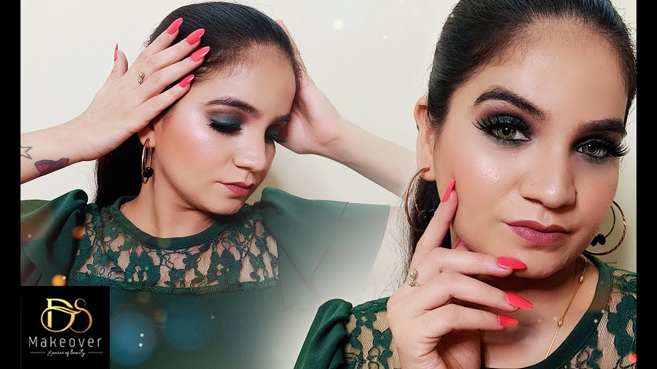Bold Glam Look || Step by Step || DS MAKEOVER - YouTube