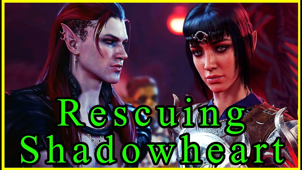 Saving & Recruiting Shadowheart | Episode 1 | Dark Urge Shadowheart Run ...