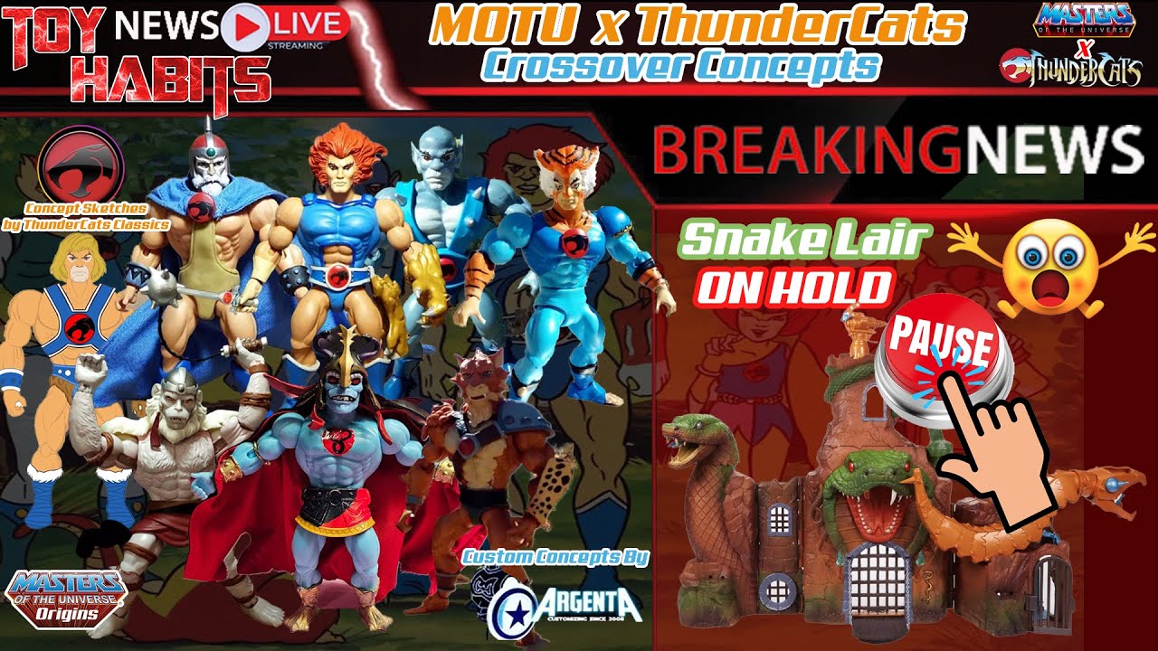 Masters of the Universe MOTU Origins ThunderCats Crossover Concepts ...