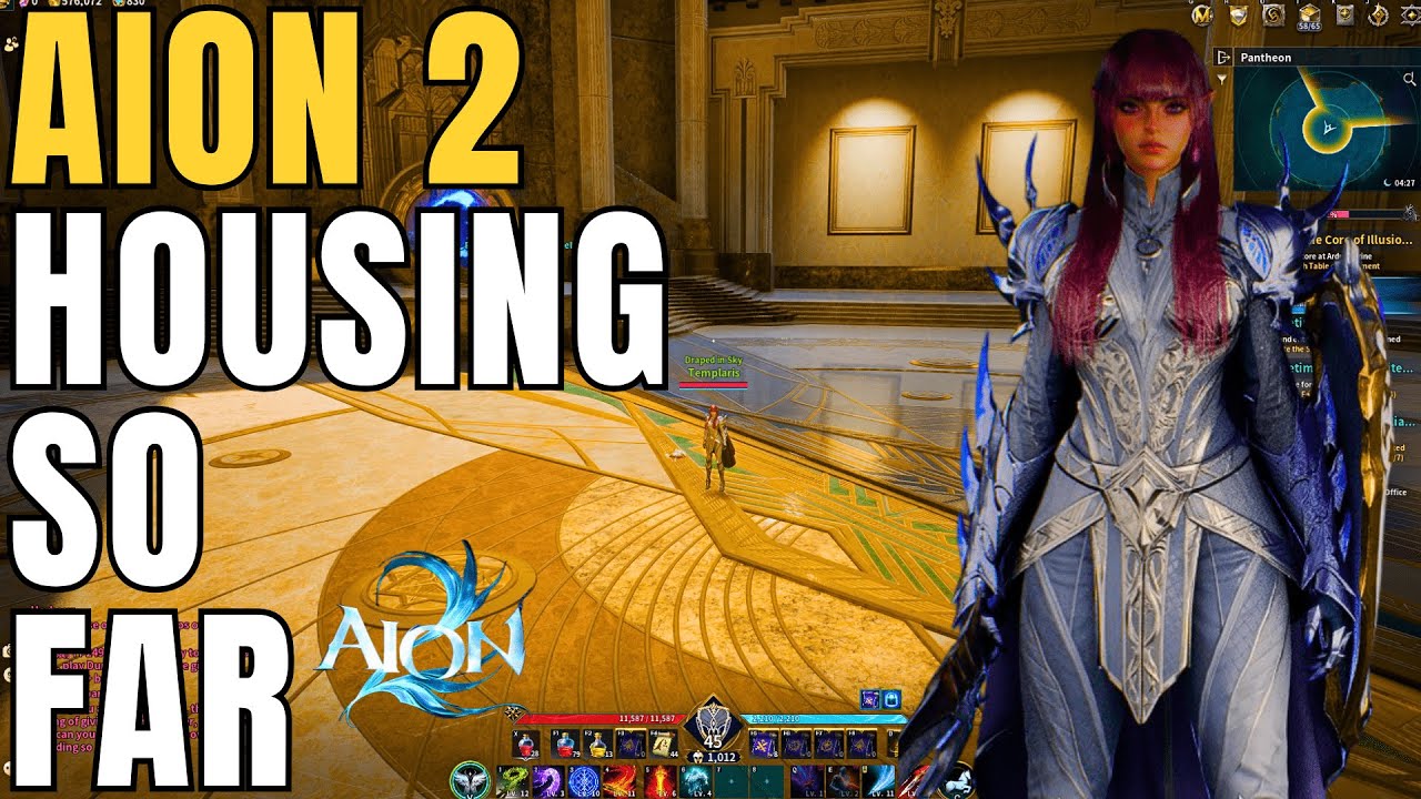 AION 2 Housing Guide - PANTHEON Full Showcase + New Decorations ...
