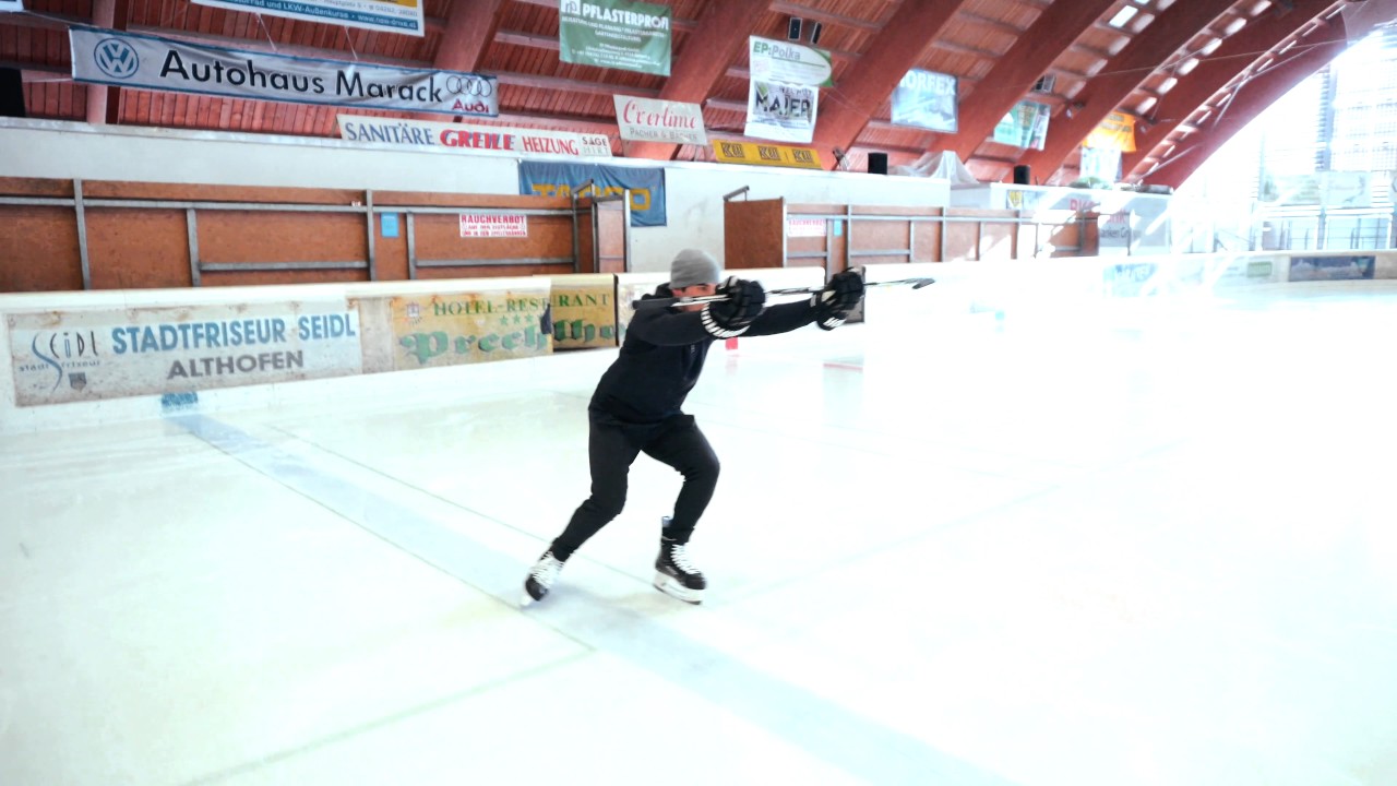 Forward Skating Drill: Skating with the Stick in Front of the Eyes ...