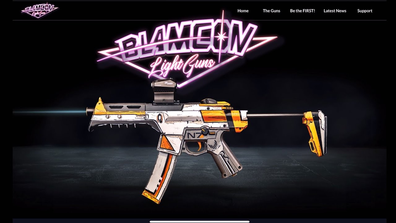 Surge uma nova Lightgun: Blamcon - YouTube