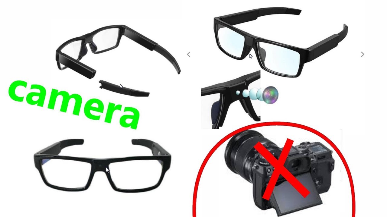 HIDDEN Camera Glasses Full DH1080p video - YouTube