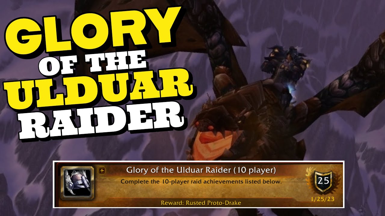 A FULL Guide to getting your Ulduar Proto Drake Mount!! - YouTube