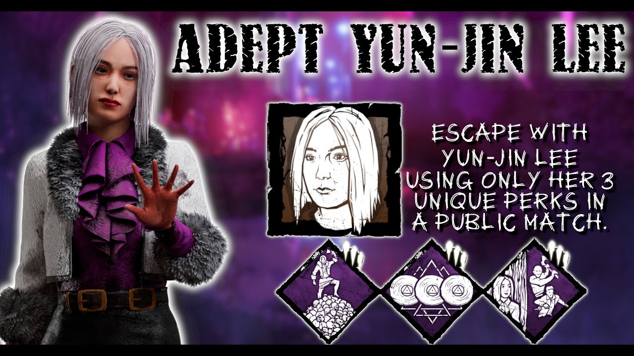 ADEPT YUN-JIN LEE! - Dead By Daylight Yun-Jin Lee Survivor Perk Builds - YouTube
