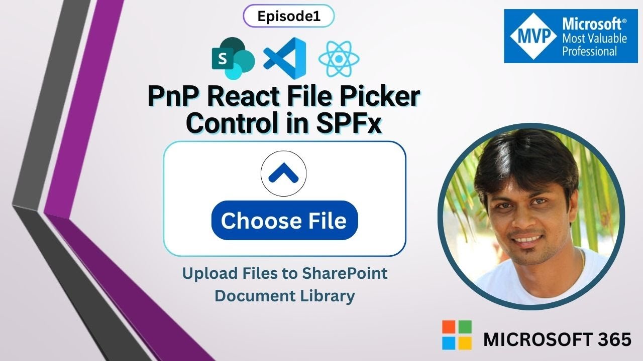 How to Use PnP React File Picker Control in SPFx | Upload Files to ...