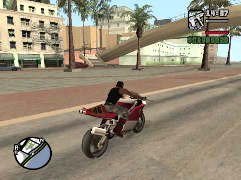 GTA san andreas - NAJBRZI MOTOR U IGRICI - YouTube