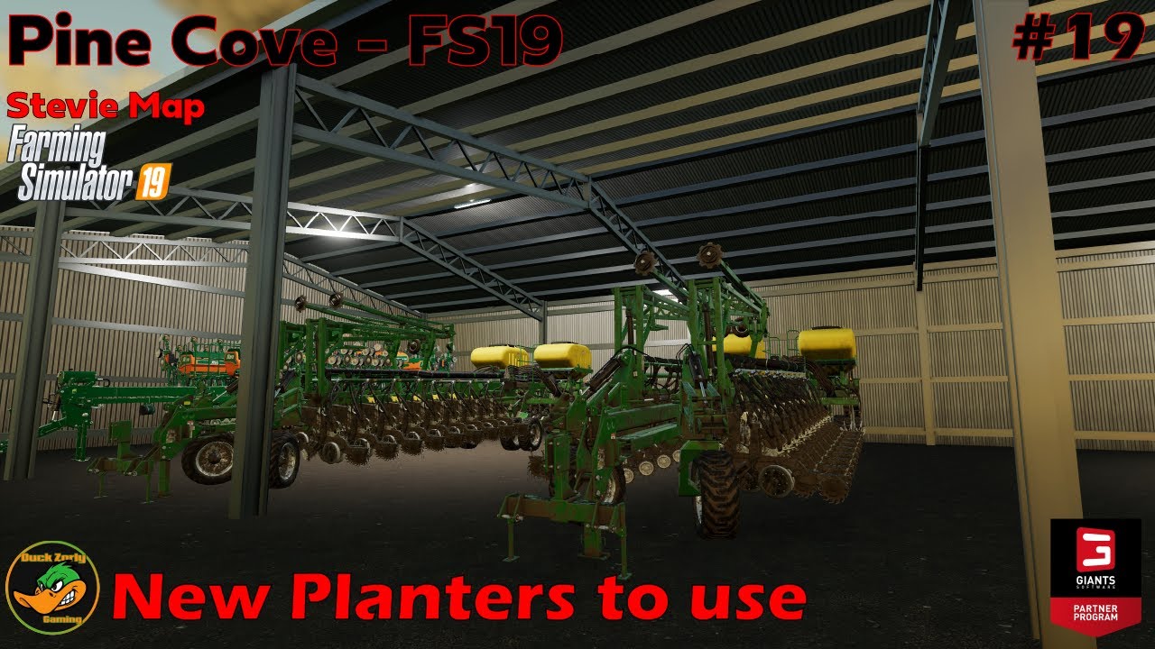 FS19 - Pine Cove Farm - New Planters to use - Ep #19 - YouTube