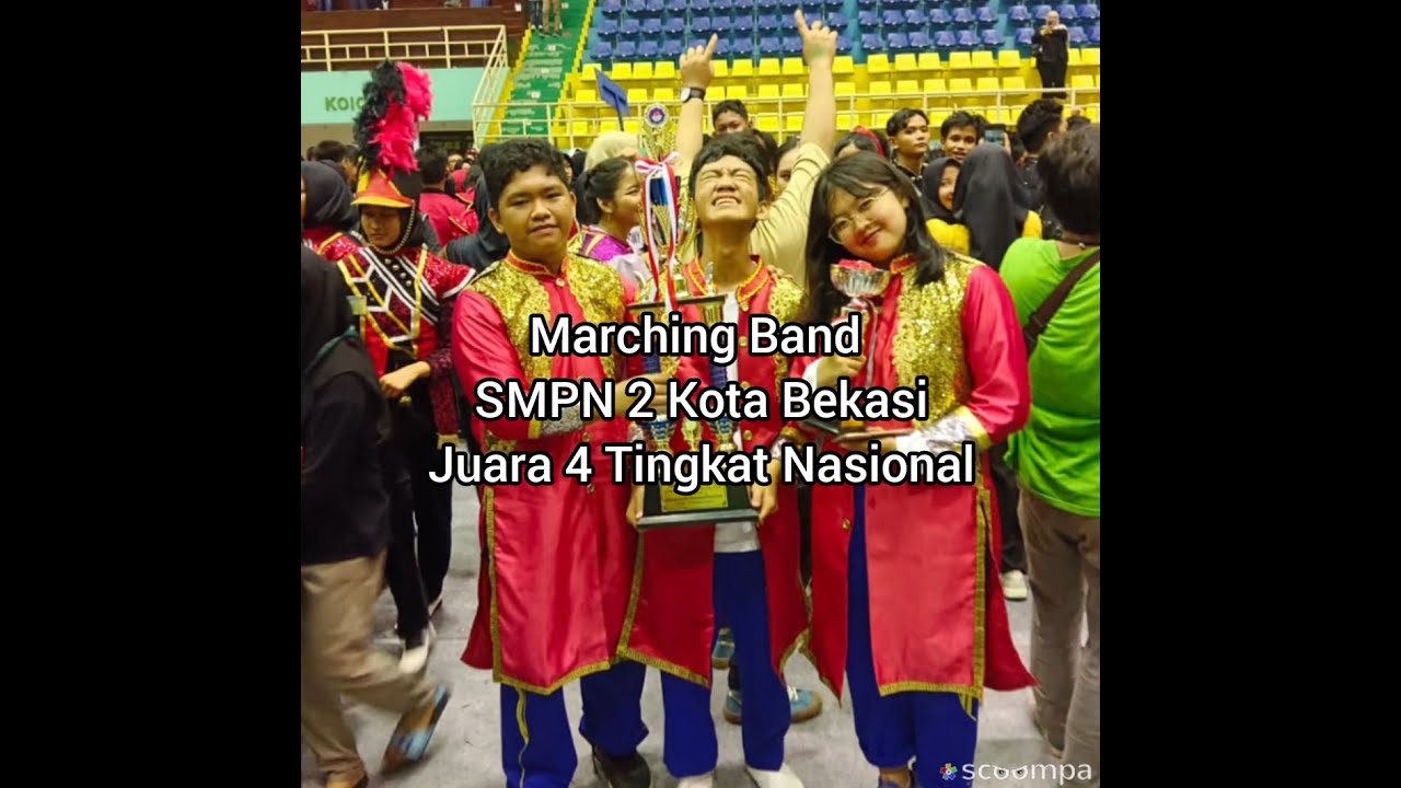 JUARA 4 MARCHING BAND TK.NASIONAL / SMPN 2 KOTA BEKASI - YouTube