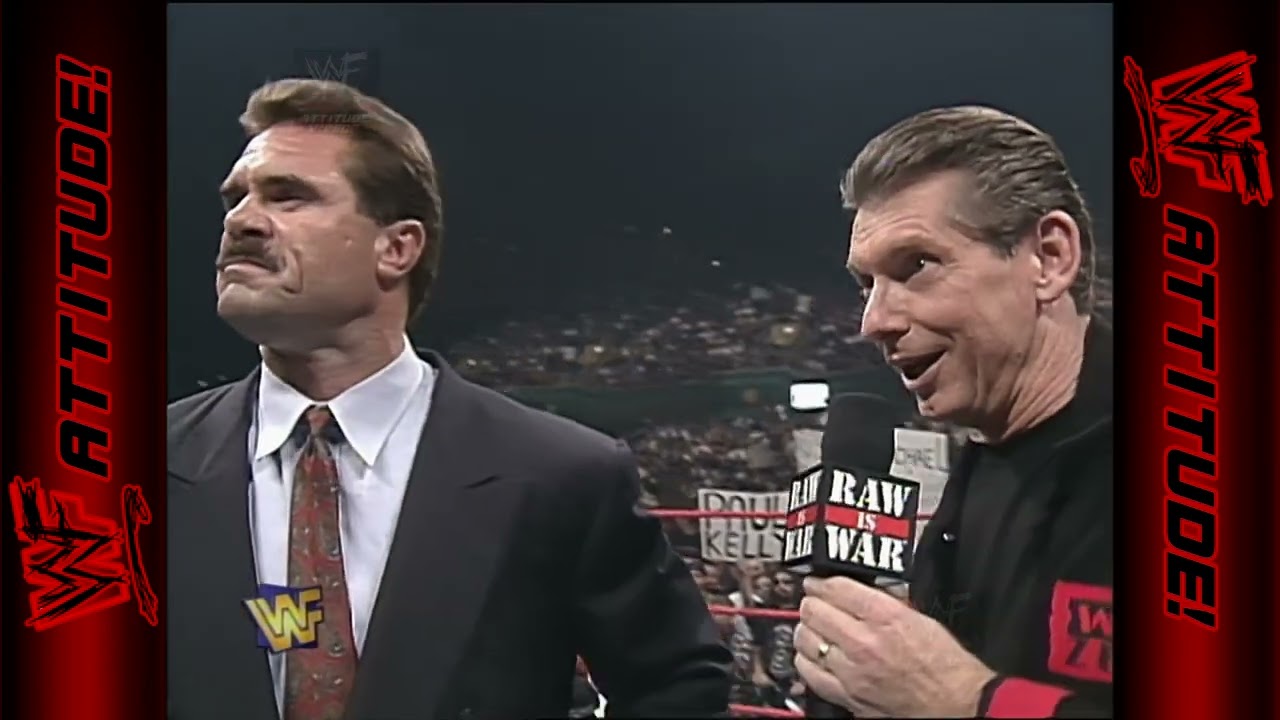 Rick Rude talks about selling insurance | WWF RAW (1997) - YouTube