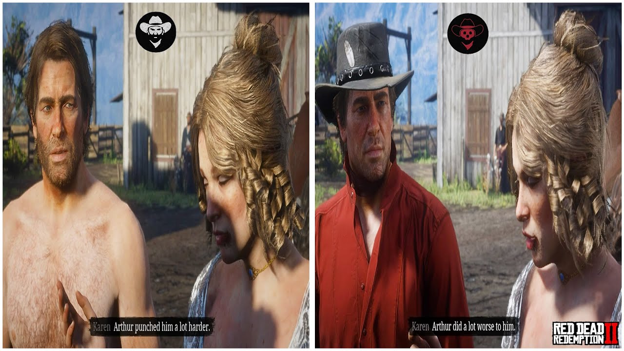 Kill Karen's Client vs Knock Out (All Outcomes) | RDR2 - YouTube