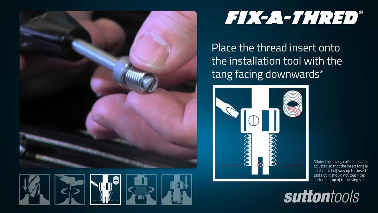 Sutton Fix-a-Thred thread repair kit - YouTube