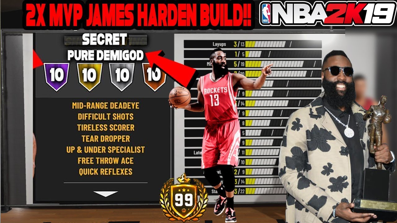 NBA 2k19 THE MOST OVERPOWERED GUARD BUILD IN 2K HISTORY! 2x MVP JAMES ...