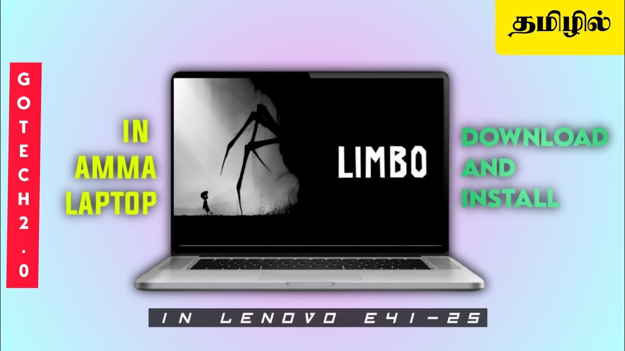 |LIMBO|Download and install| in amma laptop| Lenovo e41-25 |in Tamil ...