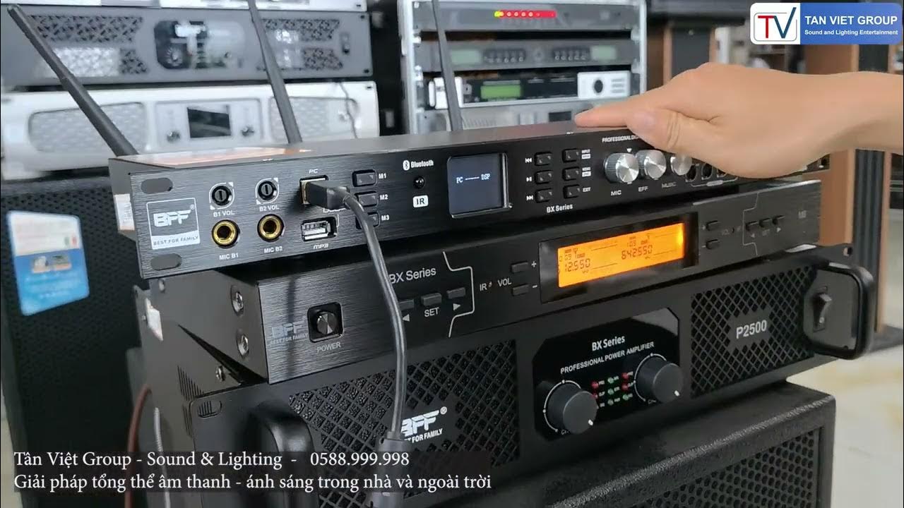 Đánh giá chi tiết vang số karaoke BFF AX6 - YouTube