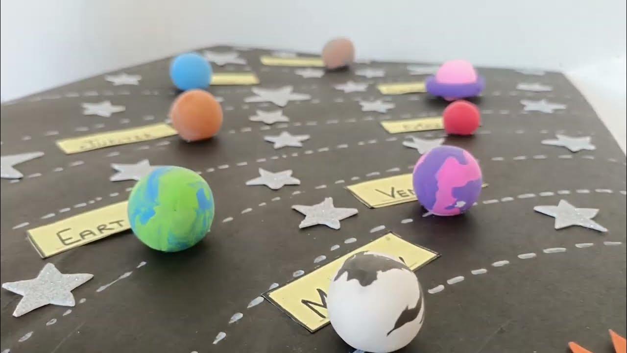 3d Solar System Model Science Project Youtube