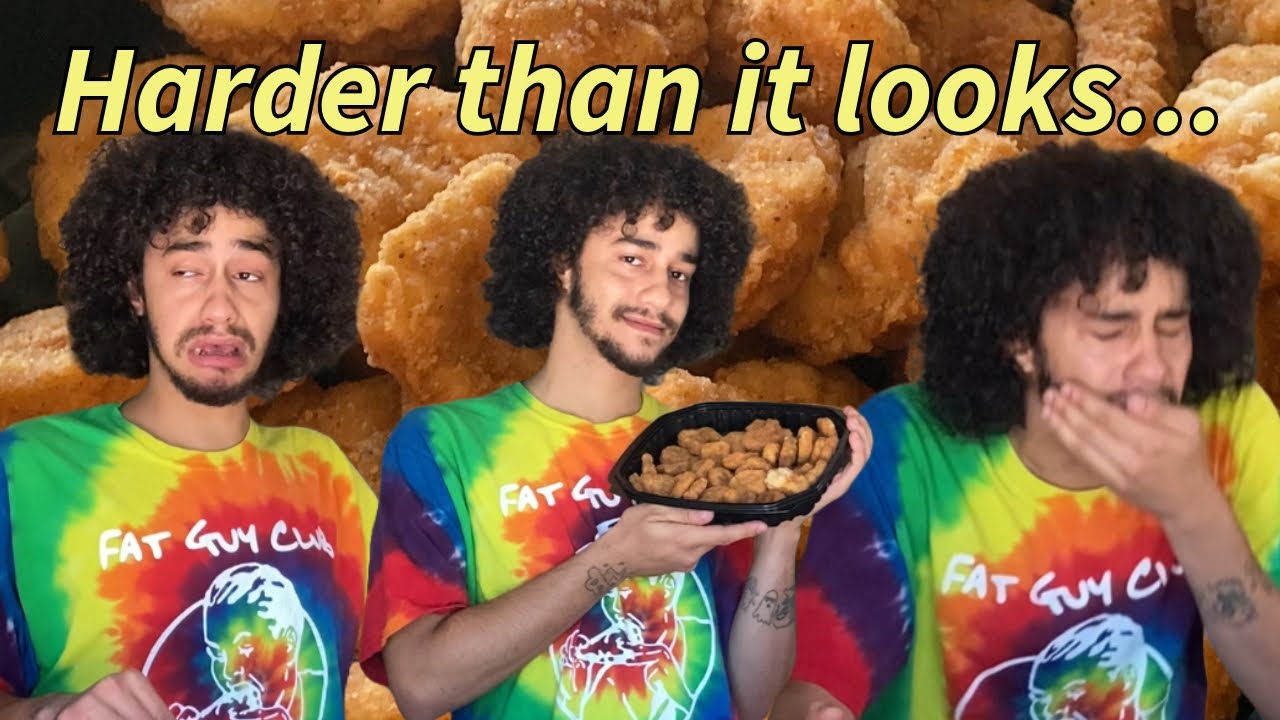 How Fast Can I Eat The NEW Nuggs Party Pack from Wendy’s? (50 nuggets ...
