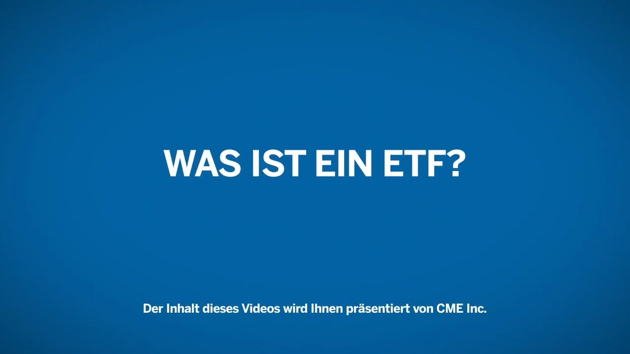 Was Ist Ein Etf Etf Einfach Erklärt Futures Vs Etfs Kurs Teil 1