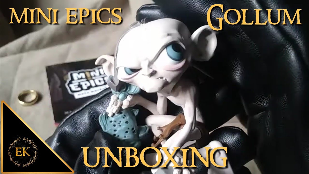 Mini Epics Gollum Unboxing - YouTube